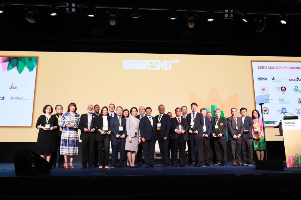 ESMO ASIA 2023 opens, and CSCO accepts certificate of appreciation - MediaMedic