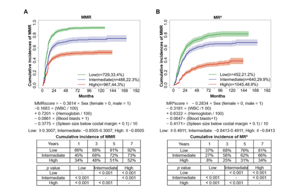 External Validation of Predictive Scoring Systems for Molecular Responses in Chronic Myeloid ...