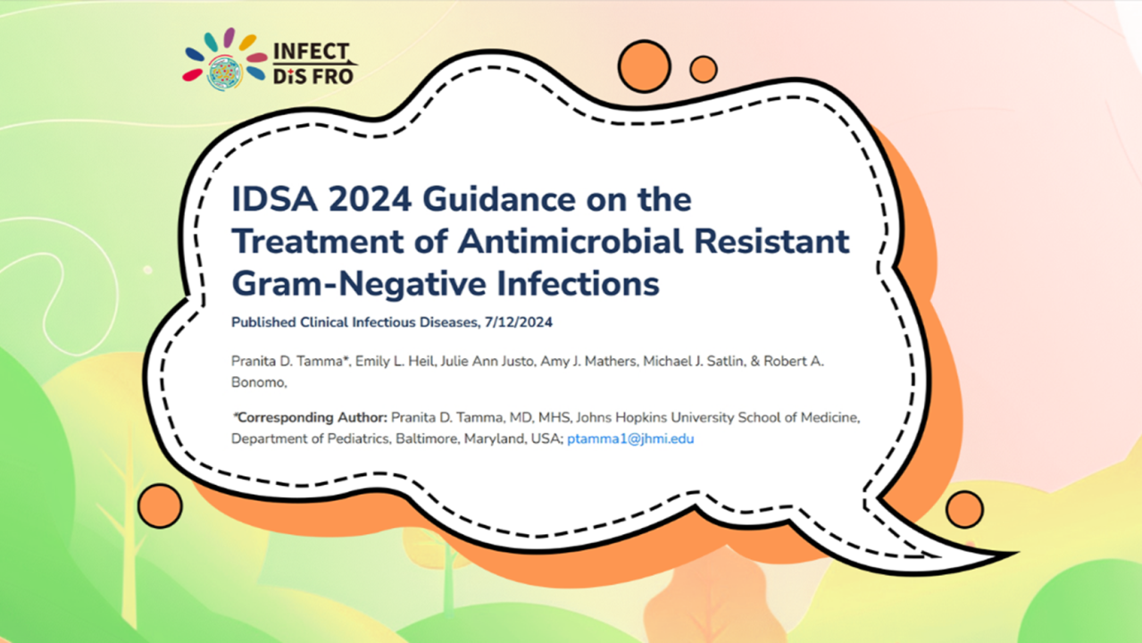 Newly Released! IDSA 2024 Guidelines for Treating Resistant Gram ...